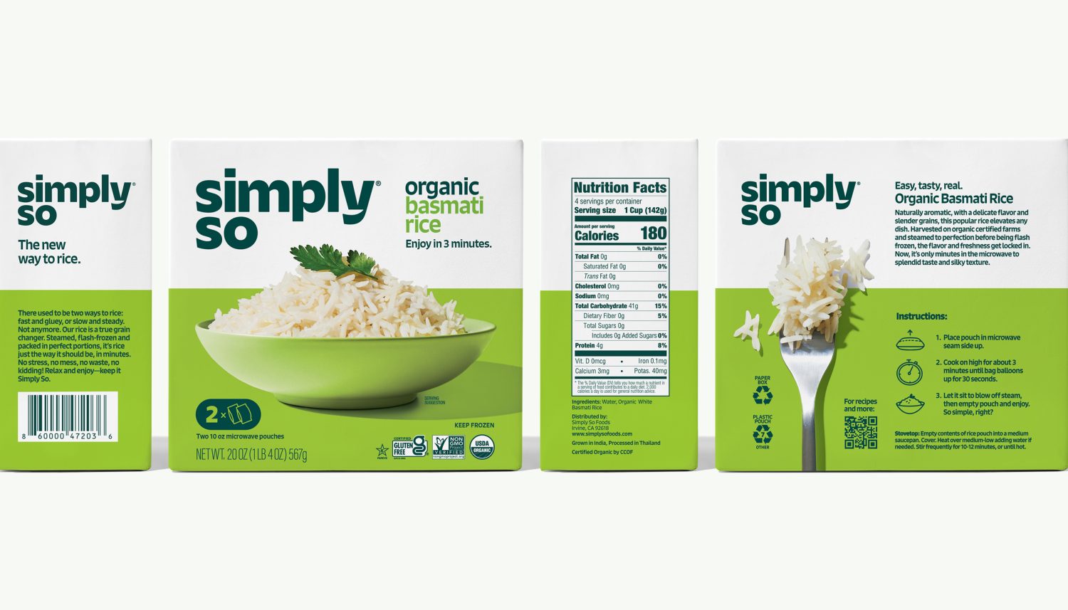 Simply So - Brand Creation. Branding & Package Design.