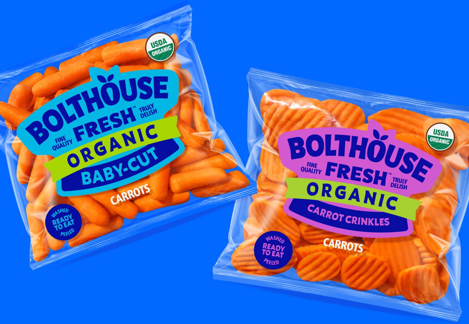Bolthouse Fresh - Brand Refresh. Branding & Package Design.